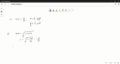 SOLVED:Find the exact values of .a ) sin((x)/(2)), b) cos((x)/(2)), and c ) tan((x)/(2)) without ...