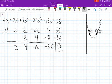 SOLVED:Exercises 53-60 show incomplete graphs of given polynomial functions. a. Find all the ...