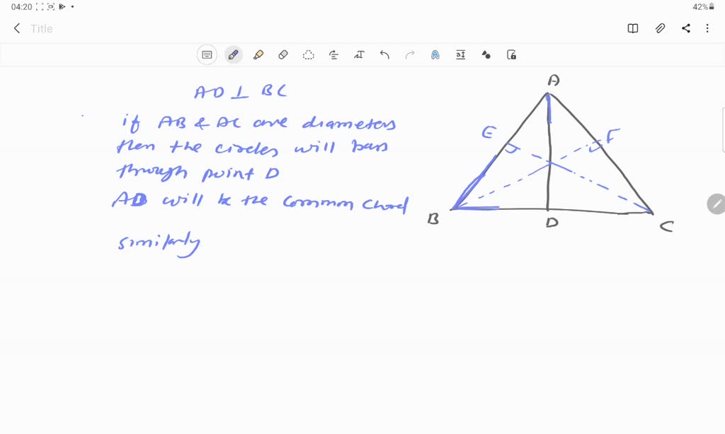 The three sides of a triangle are tangent to a unique circle called the ...