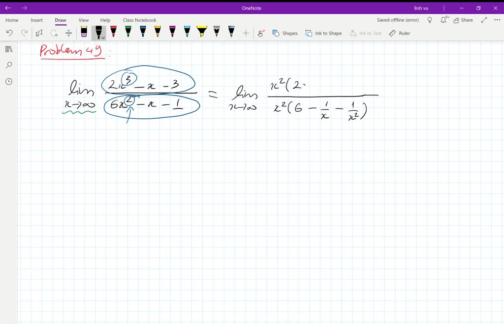 SOLVED:Use the properties of limits to help decide whether each limit exists. If a limit exists ...