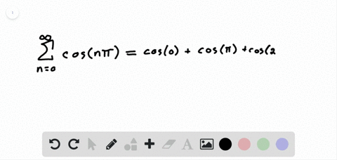 SOLVED:Use the nth-Term Test for divergence to show that the series is ...