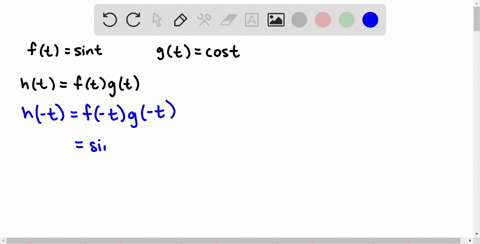 ⏩SOLVED:THINK ABOUT IT Because f(t) = sin t is an odd function and… | Numerade