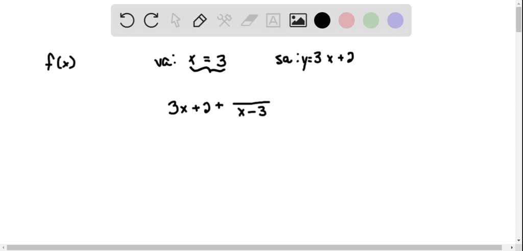 SOLVED:In Exercises 55–58, create a function whose graph has the given characteristics. (There ...