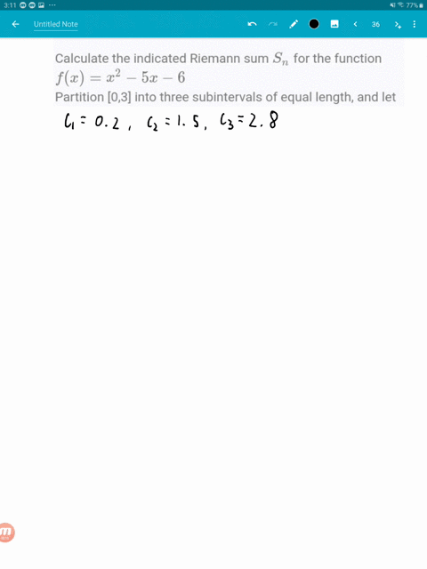 SOLVED:Calculate a Riemann sum S3,3 on the square ℛ=[0,3] ×[0,3] for the function f(x, y) whose ...