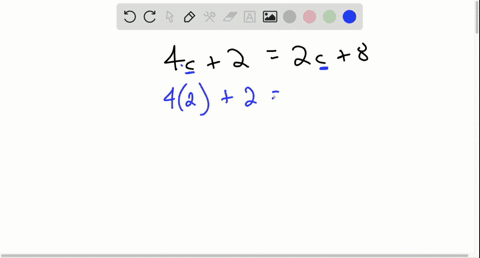 SOLVED:CHECKING SOLUTIONS OF EQUATIONS Check whether the given number is a solution of the ...