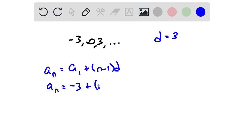 SOLVED:Determine an expression for the general term of each arithmetic sequence. Then find a25 ...