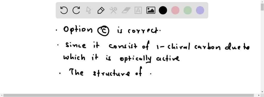 Solved Amongst The Following Compounds The Optically Active Alkane Having Lowest Molecular Mass