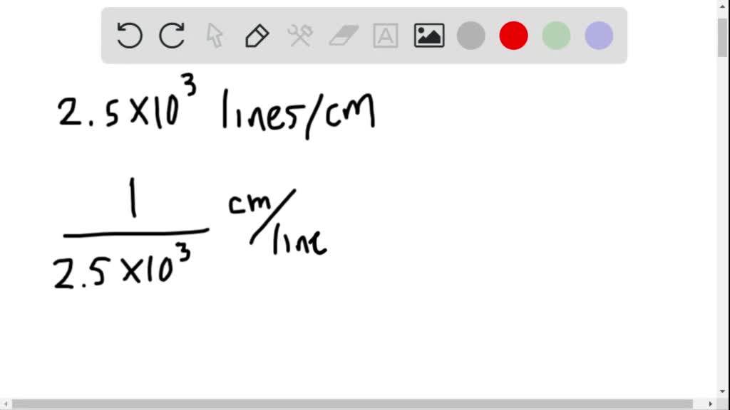 SOLVED: 3. Nis the rating of a diffraction grating in lines/centimeter ...