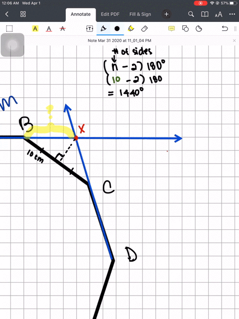 SOLVED:Points A, B, and C are three consecutive v…