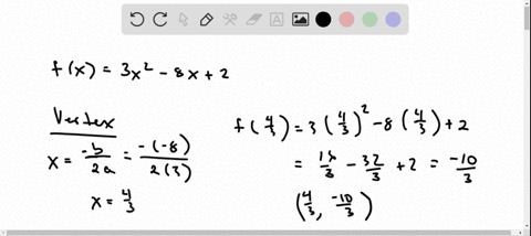 SOLVED:(a) graph each quadratic function by determining whether its graph opens up or down and ...