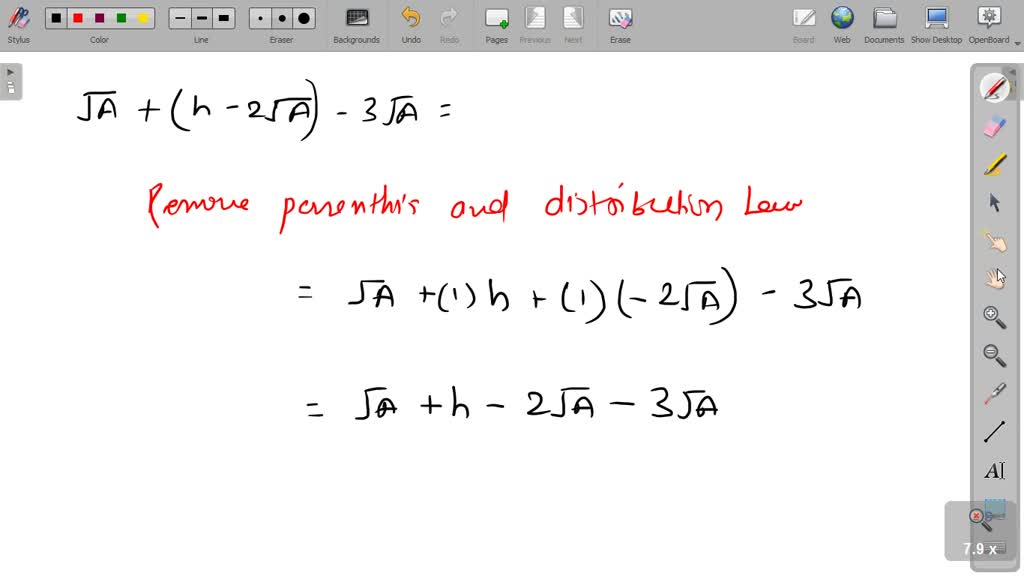 SOLVED:(a, √(a)) and (a+h, √(a+h))