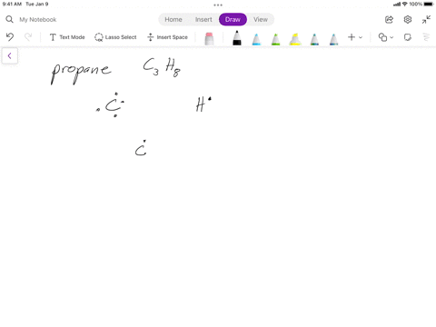 SOLVED:Draw a dot diagram for propane, C3 H8, used as a fuel for heating.
