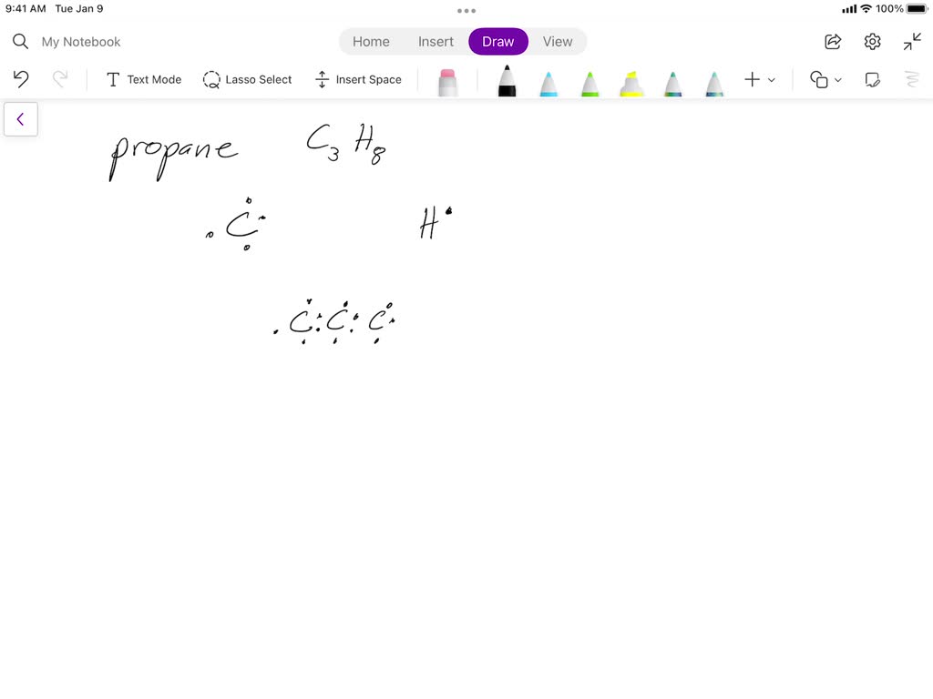 SOLVED: Draw a condensed diagram for propane SOLVED: Draw a condensed diagram for propane