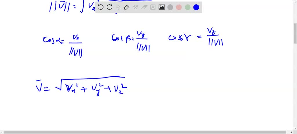 SOLVED:a. If α, β, and γrepresent the direction angles for vector O P ...