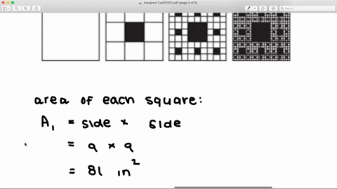 SOLVED:Geometry The sides of a square are 27 inches in length. New ...