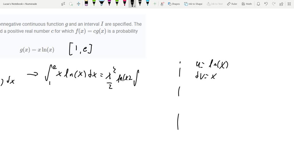 SOLVED:In each of Exercises 59-64, a nonnegative continuous function g and an interval I are ...