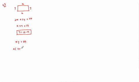 SOLVED:Solve each problem using a nonlinear system. The area of a ...