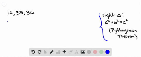 SOLVED:Determine whether the given lengths can be side lengths of a ...