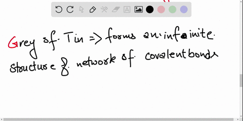 SOLVED:Tin exists in two allotropic forms: Gray tin has the diamond ...
