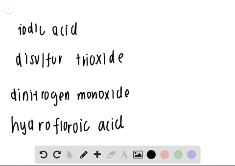 SOLVED:Apply Write the molecular formula for each of these compounds ...
