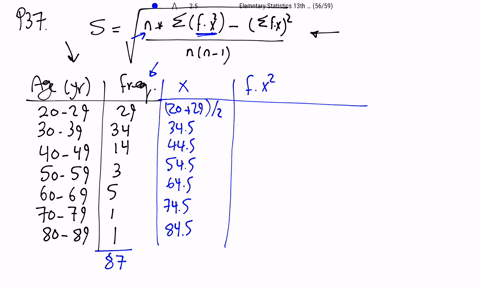 ⏩SOLVED:Refer to the frequency distribution in the given exercise… | Numerade