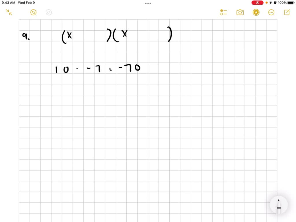 ⏩SOLVED:Factor each trinomial completely. If a polynomial can't be ...