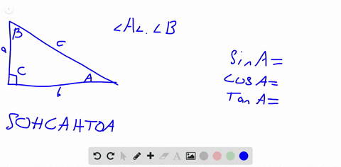 A right triangle that has its sides measured in the same unit of length ...