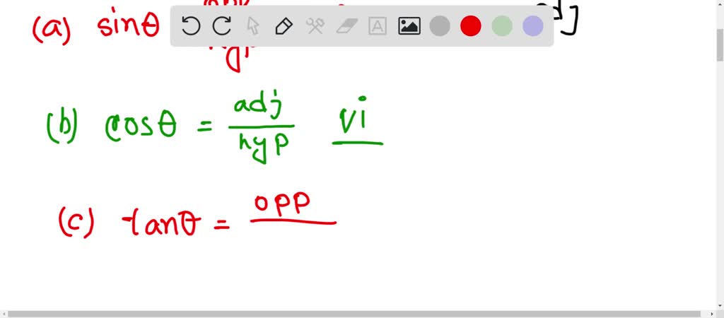 SOLVED:Match the trigonometric function with its right triangle definition. Match the ...