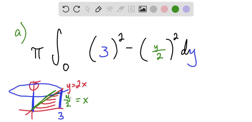 SOLVED: (a) The region in Figure 8.31 is rotated around the y axis ...