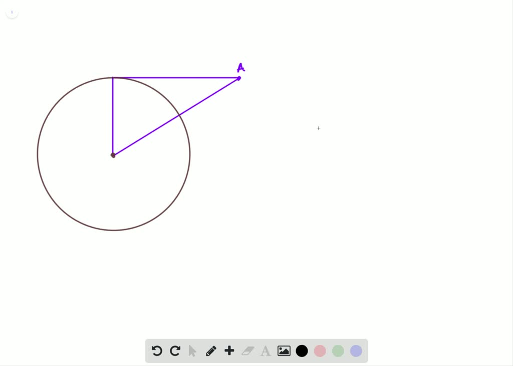 Draw a circle of radius 3 cm. Take two points P and Q on one of its ...