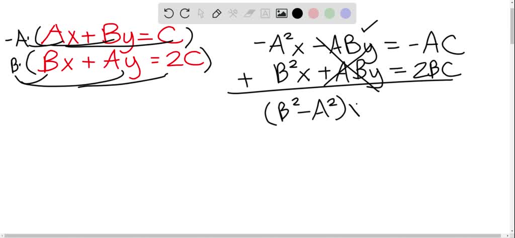 Solved Assume That A B And C Are Nonzero Real Numbers Where A ≠b ≠c