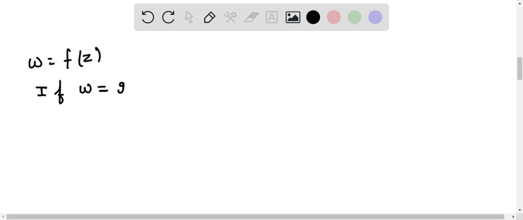SOLVED:A region R in the z -plane and a complex mapping w=f(z) are given. In each case, find the ...
