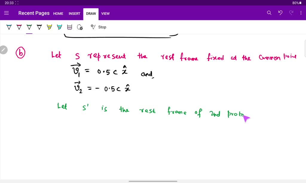 SOLVED Transformation To Rest Frame From Center of mass Reference Frame