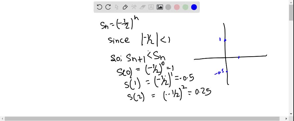 SOLVED:Determine whether each sequence is bounded from above, bounded ...