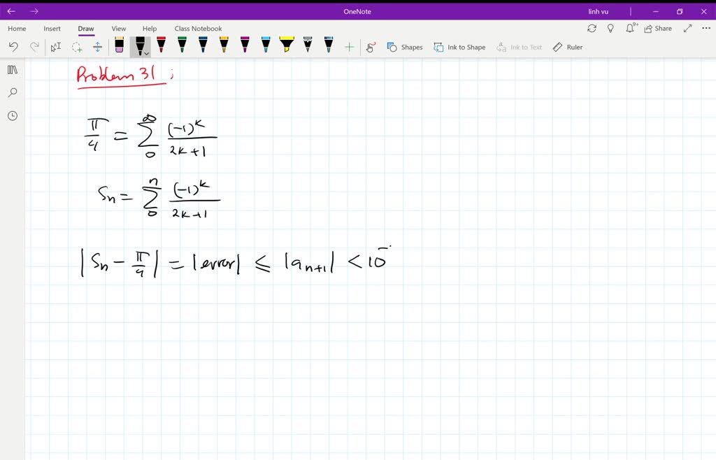 SOLVED: For each of the series in Exercise 27.B which converge ...