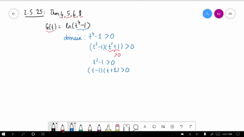 ⏩SOLVED:Explain, using Theorems 4,5,6, and 8, why the function is… | Numerade