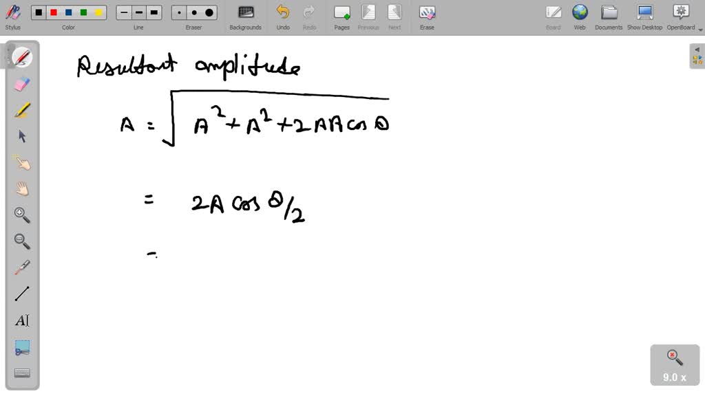 SOLVED:A particle is subjected to two simple harmonic motions in the same direction having equal ...