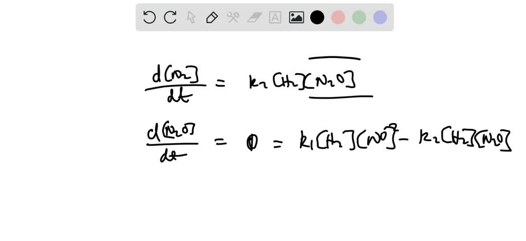 SOLVED:The rate law for the reaction described by 2 H2(g)+2 NO(g) kobs ...