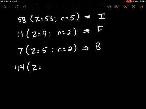 SOLVED: You have cracked a secret code that uses elemental symbols to ...