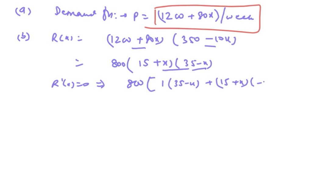 SOLVED:A retailer has been selling 1200 tablet computers a week at 350 ...