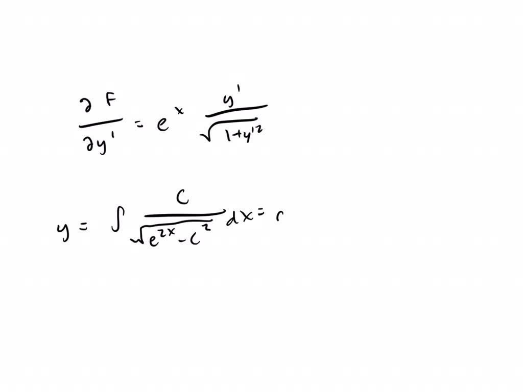 ⏩SOLVED:Write and solve the Euler equations to make the following ...