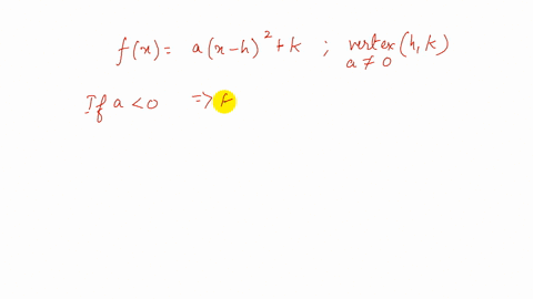 SOLVED:Why is the graph of a quadratic function concave up if a>0 and ...