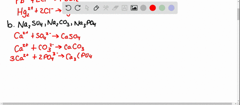 SOLVED:Using the general solubility rules given in Table 6-1, name ...