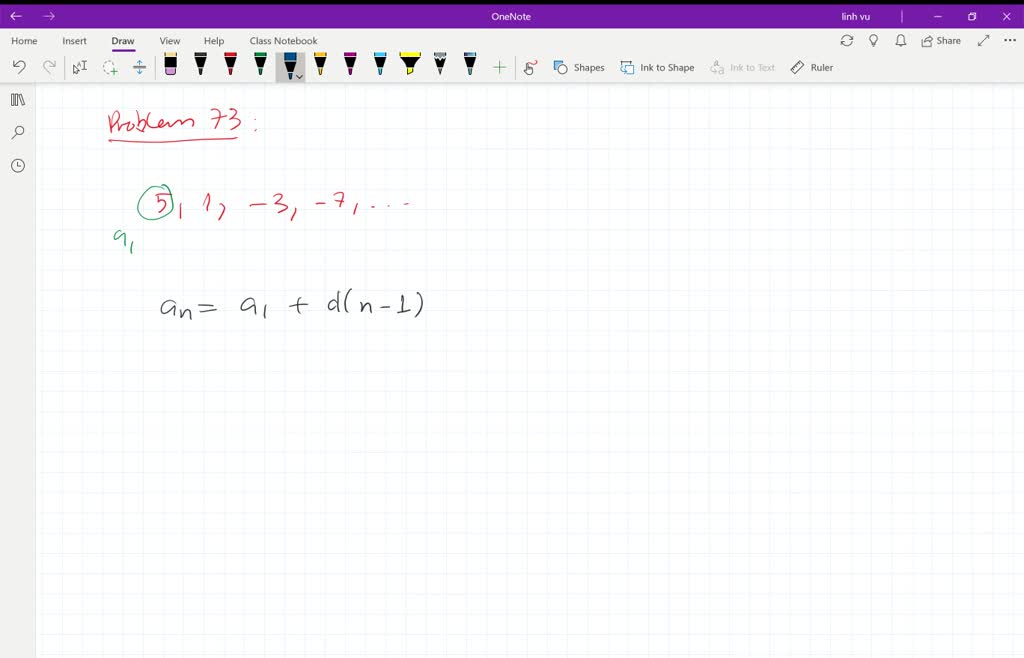 SOLVED:Write a formula for the nth term of each arithmetic sequence. Do ...