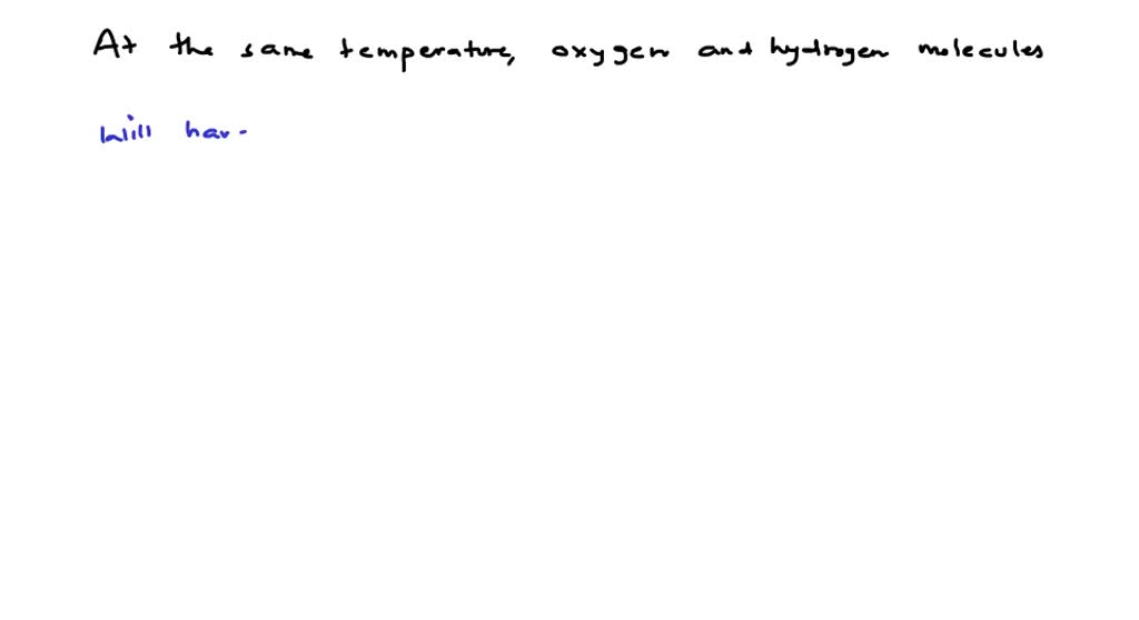 SOLVED:A closed vessel contains equal number of molecules of O2 and H2^-Consider the following ...
