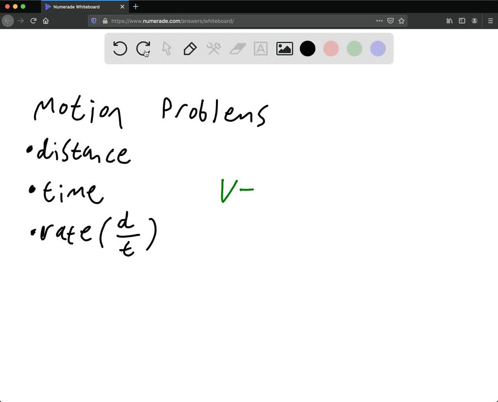SOLVED:In what ways do the motion problems in this section (like ...