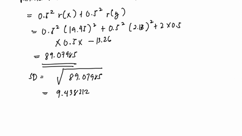 ⏩SOLVED:Portfolio risk and return Percival Hygiene has 10 million ...