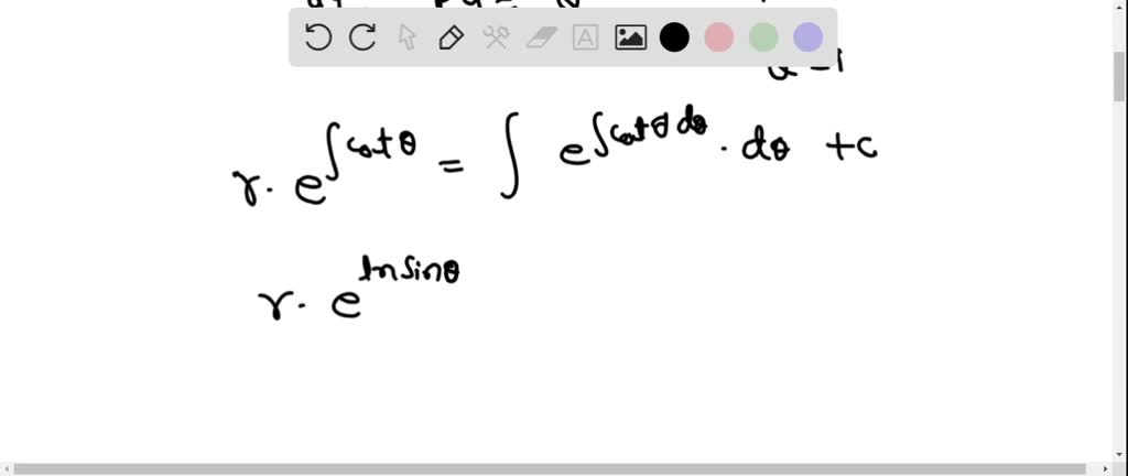 SOLVED:In Exercises $3-28,$ solve the given differential equations. $$d ...