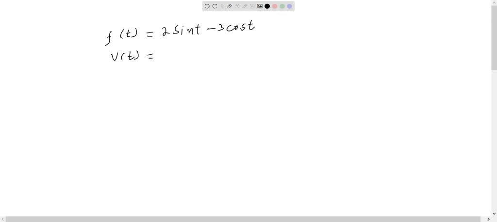 SOLVED:Suppose an object moving along the x axis has x coordinate f(t) at time t given by f(t ...