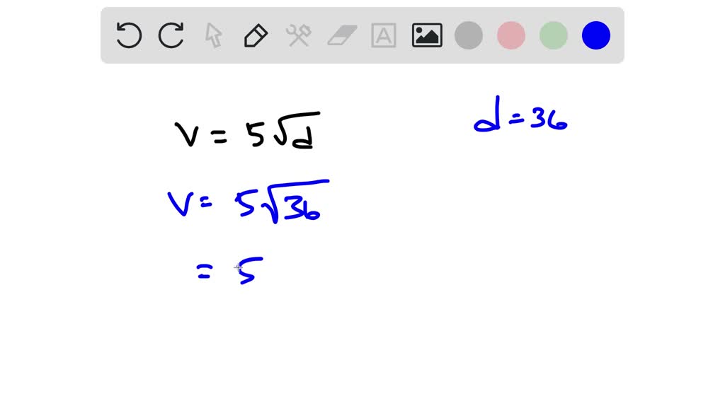 SOLVED:The speed of a vehicle before the brakes were applied can be ...